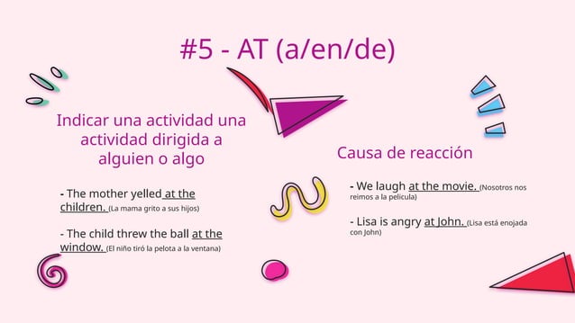 Tipos De Preposiciones En Inglés Y Su Utilizo Ppt