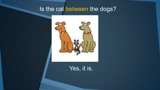 Prepositions - ESL game | PPTX