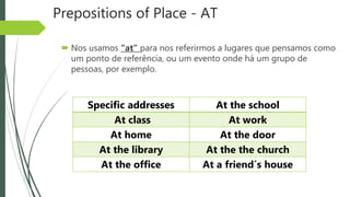Prepositions - IN / AT / ON | PPT