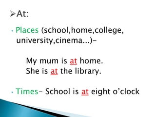 ESL 0801 Week 9 Prepositions in-on-at-fun-activities-games-grammar ...