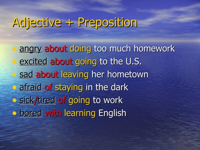 Prepositions + ing | PPT | Programming Languages | Computing