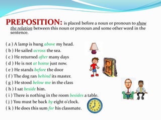 Prepositions | PDF