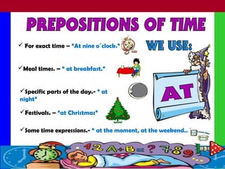 Prepositions of-time | PPT