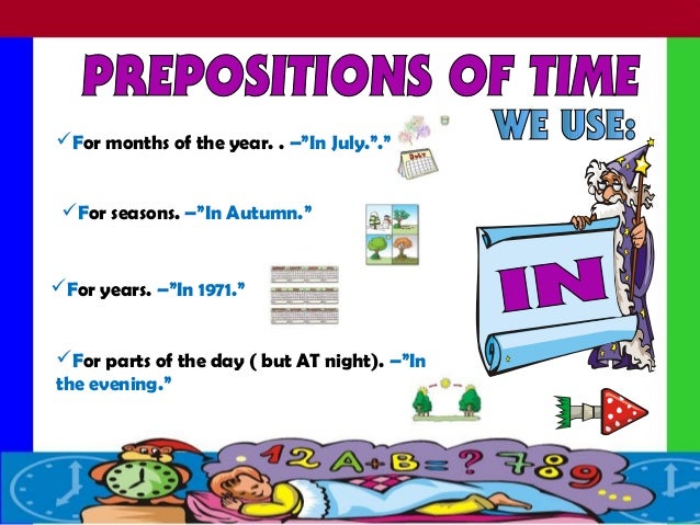 Prepositions of-time