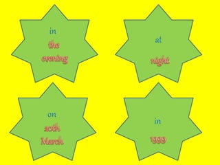 Prepositions of-time-fun-activities-games 22233 (2) | PPT