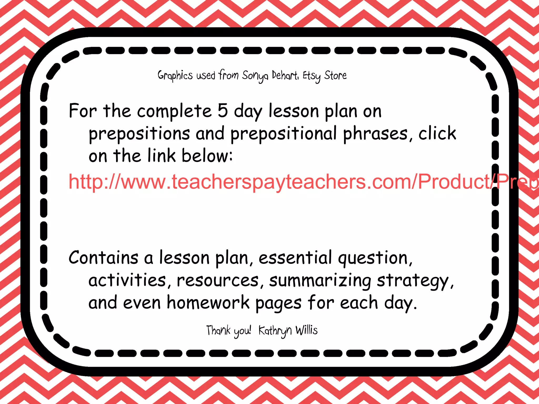 Prepositions powerpoint | PPT