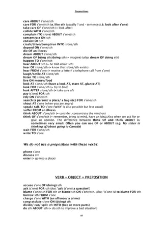 INGLÉS (preposiciones) | PDF | National & Civic Holidays | Holidays