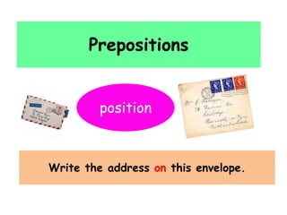Prepositions and adverbs | PPTX