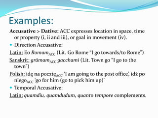Prepositions and Case Theory | PPTX