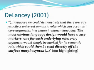 Prepositions and Case Theory | PPTX
