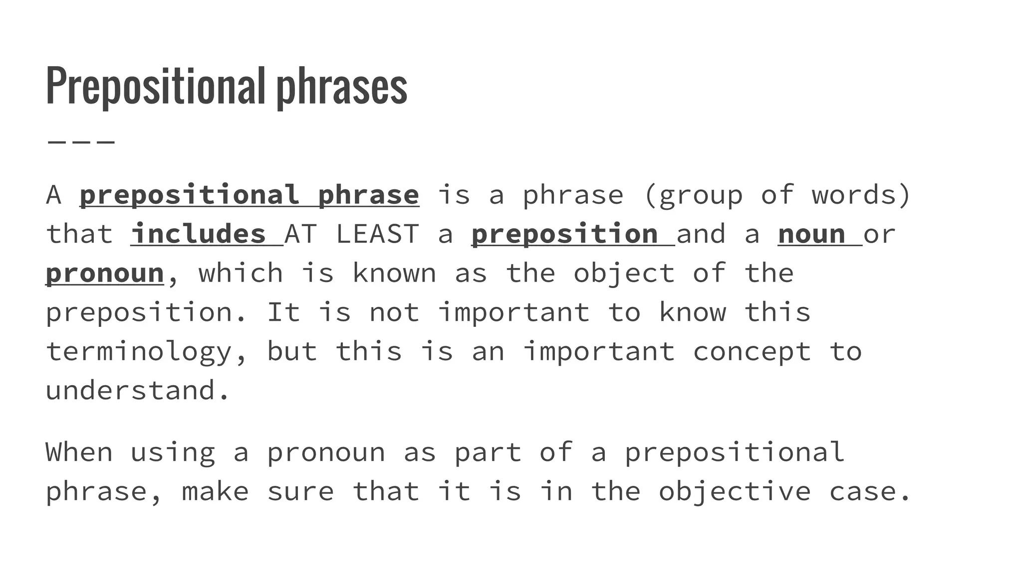 Prepositions and Conjunctions | PPTX
