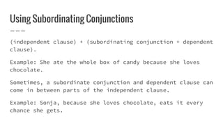 Prepositions and Conjunctions | PPTX