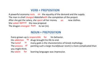 Prepositions and phrases with prepositions | PPT