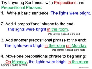 Mastering Prepositions and Prepositional Phrases with Visual and Active ...