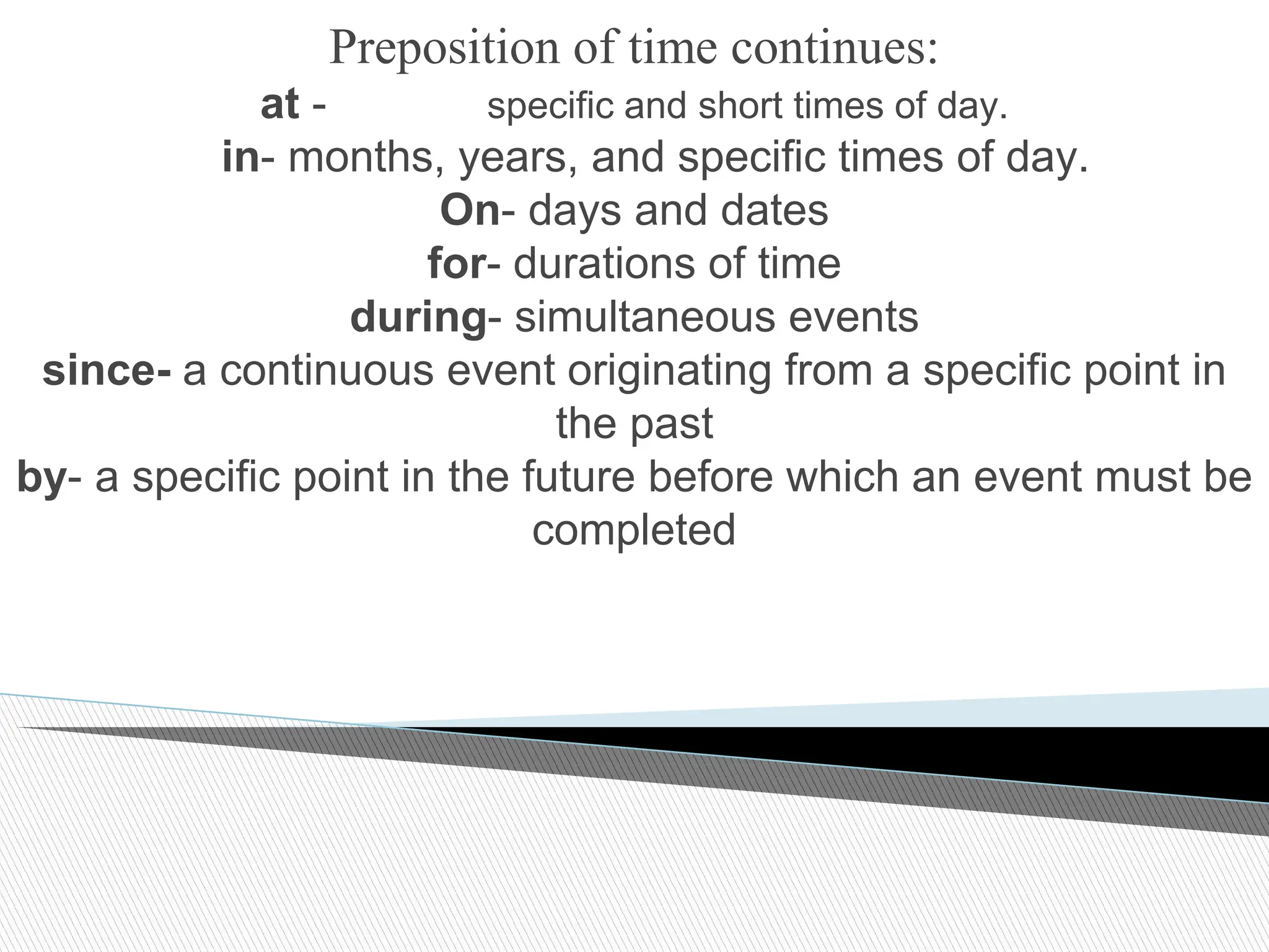 Prepositions and usage in English Language | PPTX