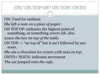 Prepositions av2 | PPT