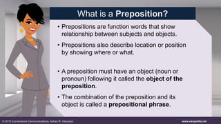 Grammar Essentials: Prepositions | PDF