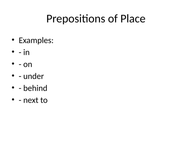 Prepositions_for_Beginnerssssssssssssssssss | PPT