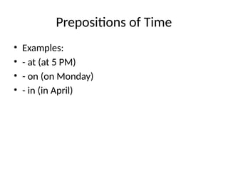 Prepositions_for_Beginnerssssssssssssssssss | PPTX