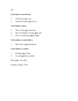 Prepositions in | DOCX