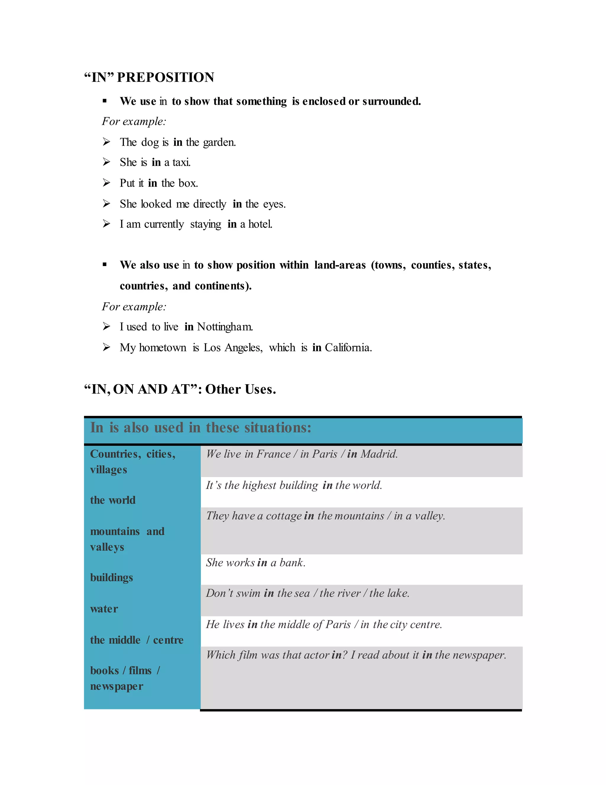 Prepositions in place phrases. | DOCX