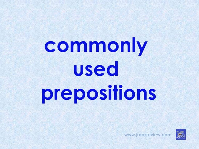 Prepositions in the IELTS Test | PPTX