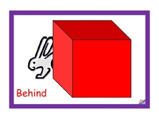 Prepositions of Place - Kindergarten | PPT