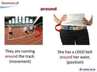 Prepositions movement and direction | PPTX
