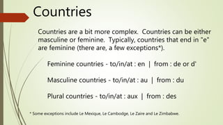 Prepositions of location | PPTX