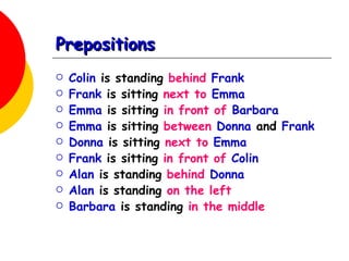 Prepositions Of Place | PPT