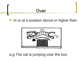 Prepositions of place | PPT