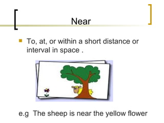 Prepositions of place | PPT