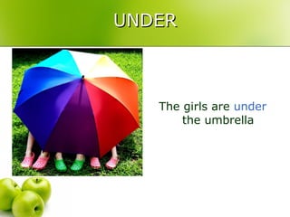 Prepositions of place | PPT