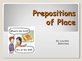 Prepositions of place | PPT
