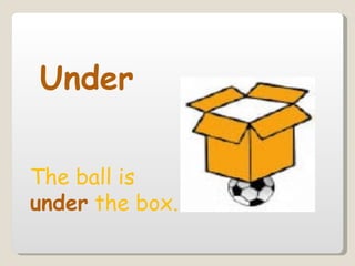 Prepositions of place | PPT