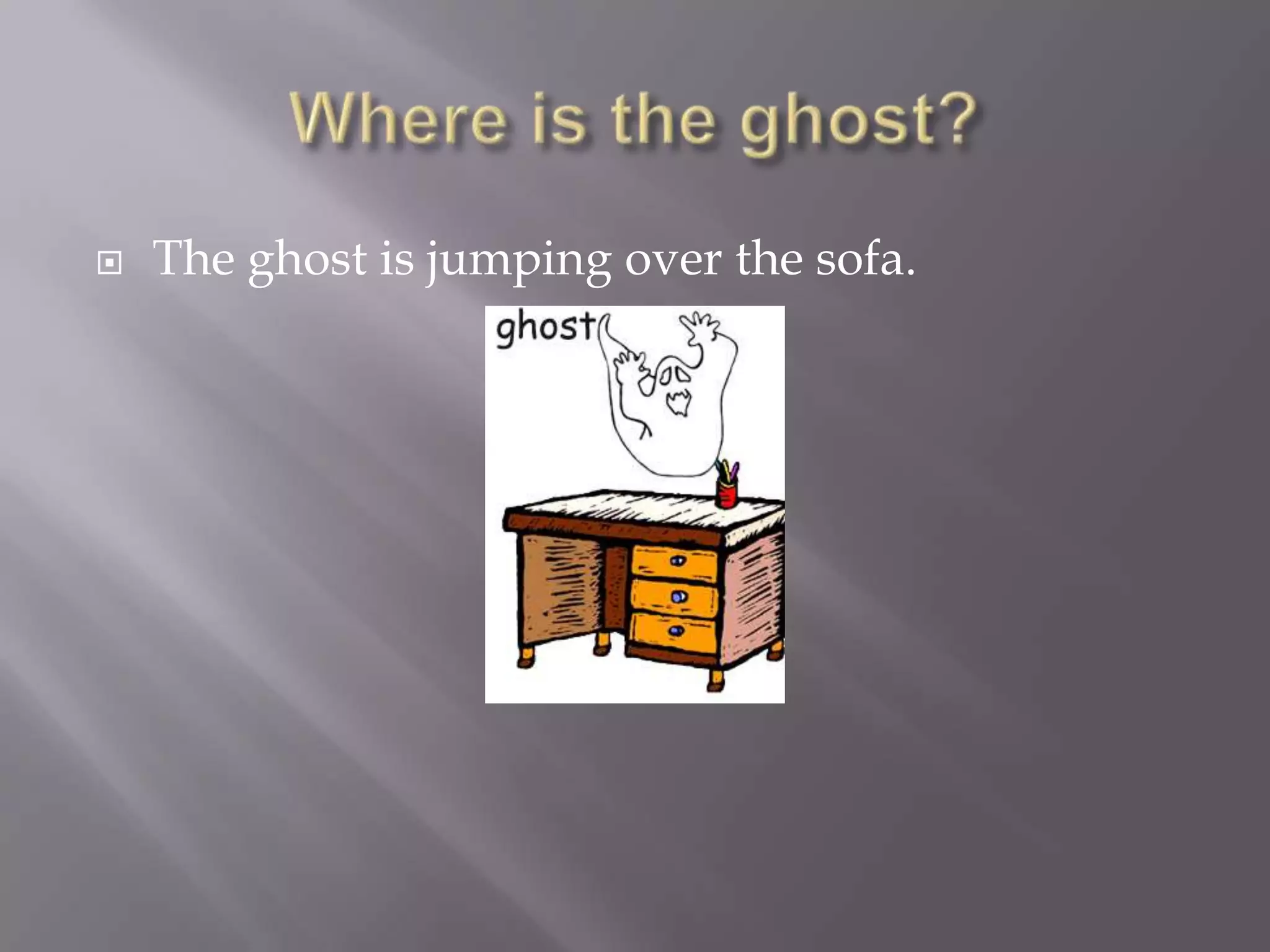 Prepositions of place | PPTX