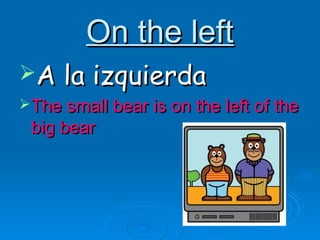 Prepositions of place | PPT