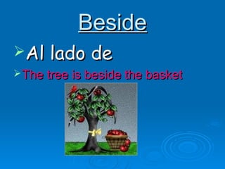 Prepositions of place | PPT