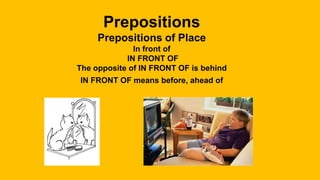 Prepositions of Place | PPTX