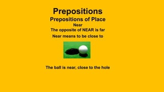 Prepositions of Place | PPTX