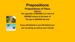 Prepositions of Place | PPTX