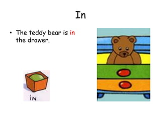 Prepositions of place | PPTX