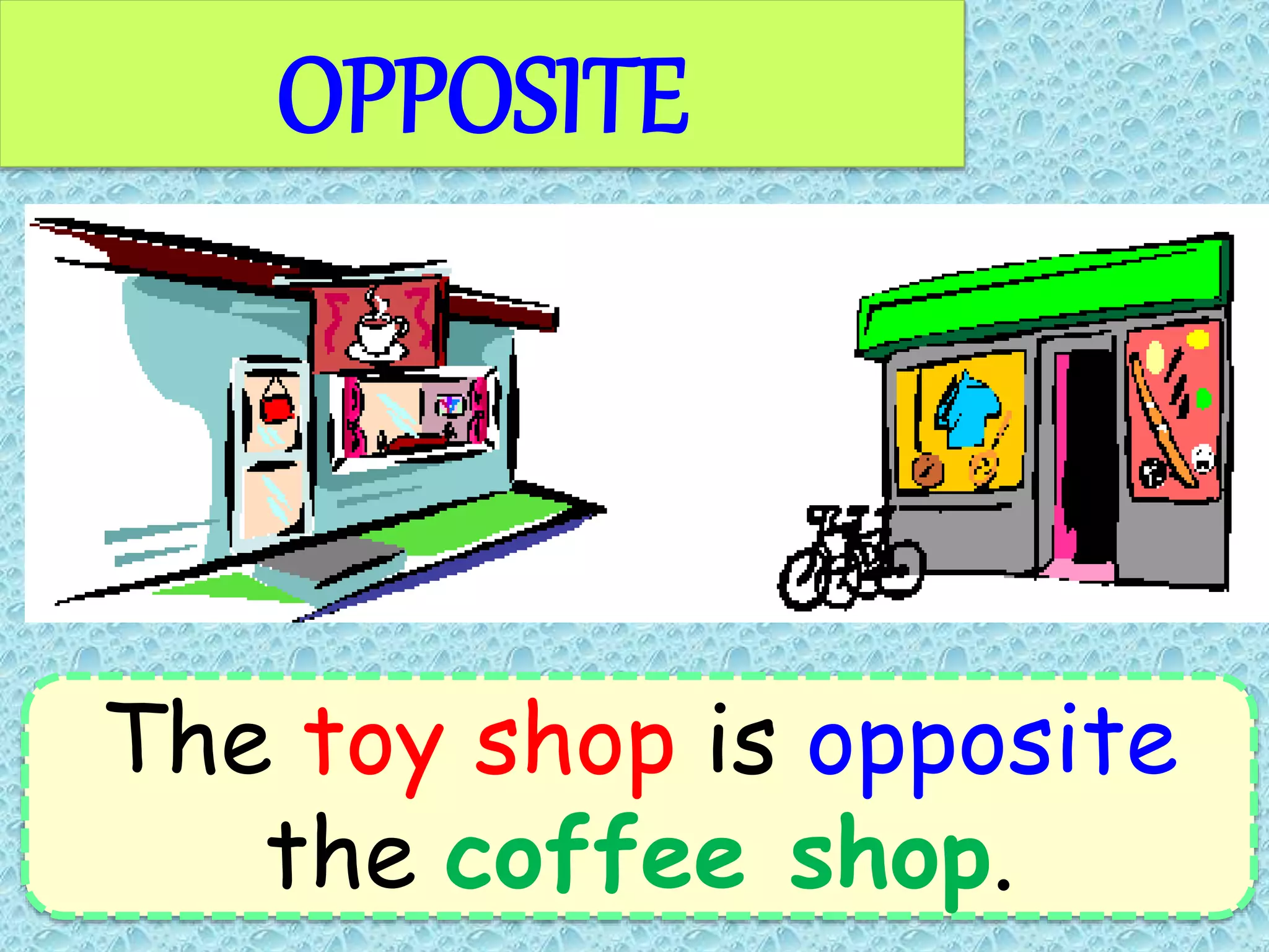 Prepositions of place | PPTX