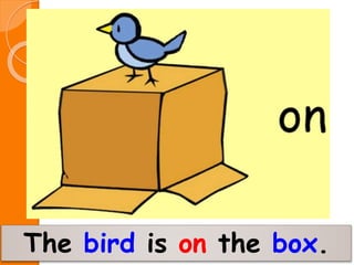 Prepositions of place | PPTX