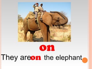 Prepositions of place | PPT