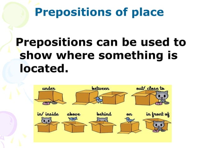 Prepositions of Place in on infront of.ppt
