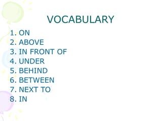 Prepositions of Place in on infront of.ppt