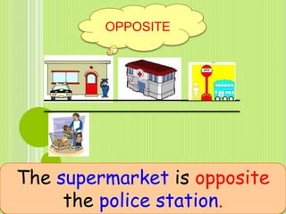 Prepositions of place copia | PPTX