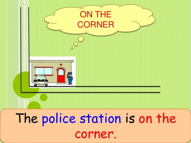 Prepositions of place copia