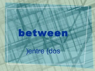 Prepositions of place 2 | PPT